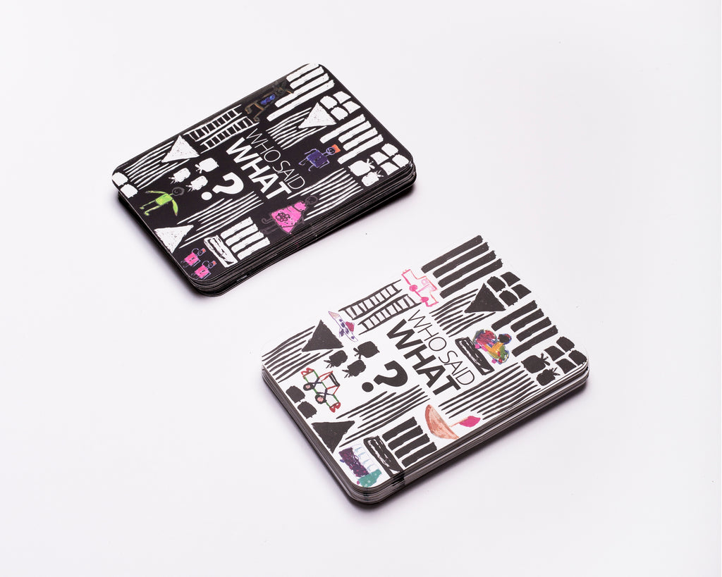 WHO SAID WHAT? – DOTS Design