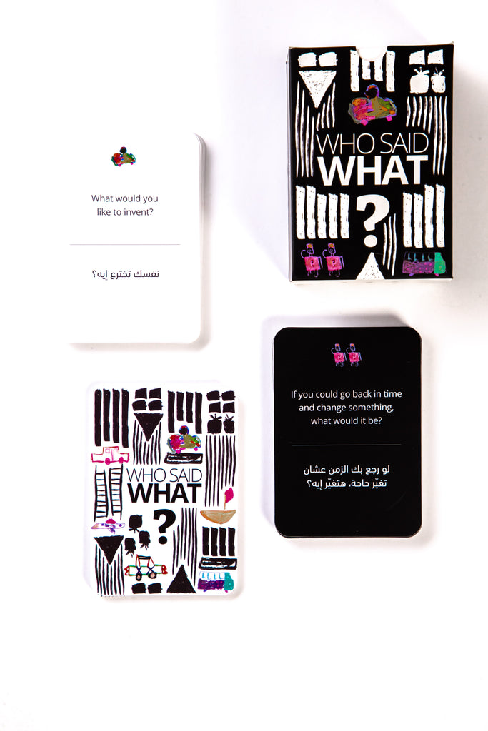WHO SAID WHAT? – DOTS Design