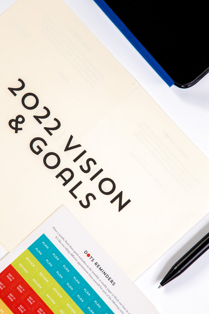 Weekly Planner & Toolkit 2026- Black Cover – DOTS Design